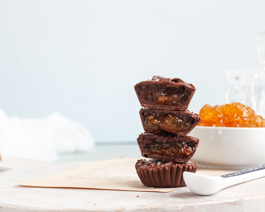 Orange & Ginger Chocolate Bites - Sweet Fix Baker