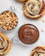 Easy Hazelnut Nutella Puff Pastry knots recipe