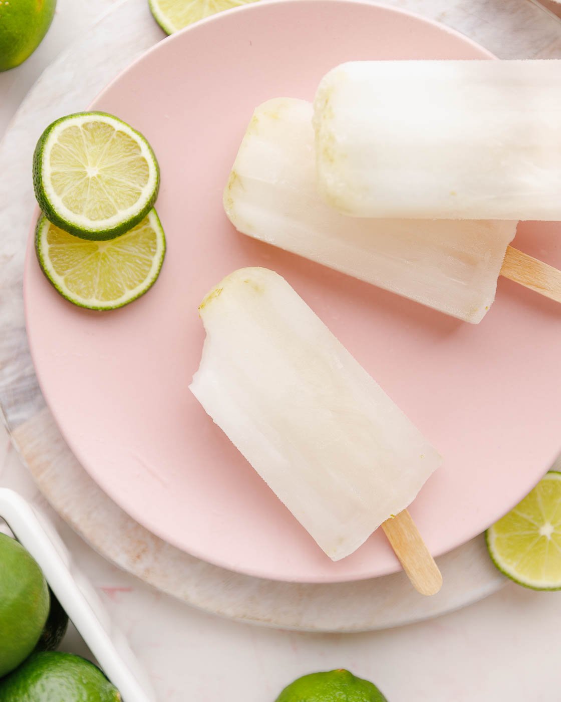 Homemade Easy Lime Popsicles Recipe (only 4 ingredients)