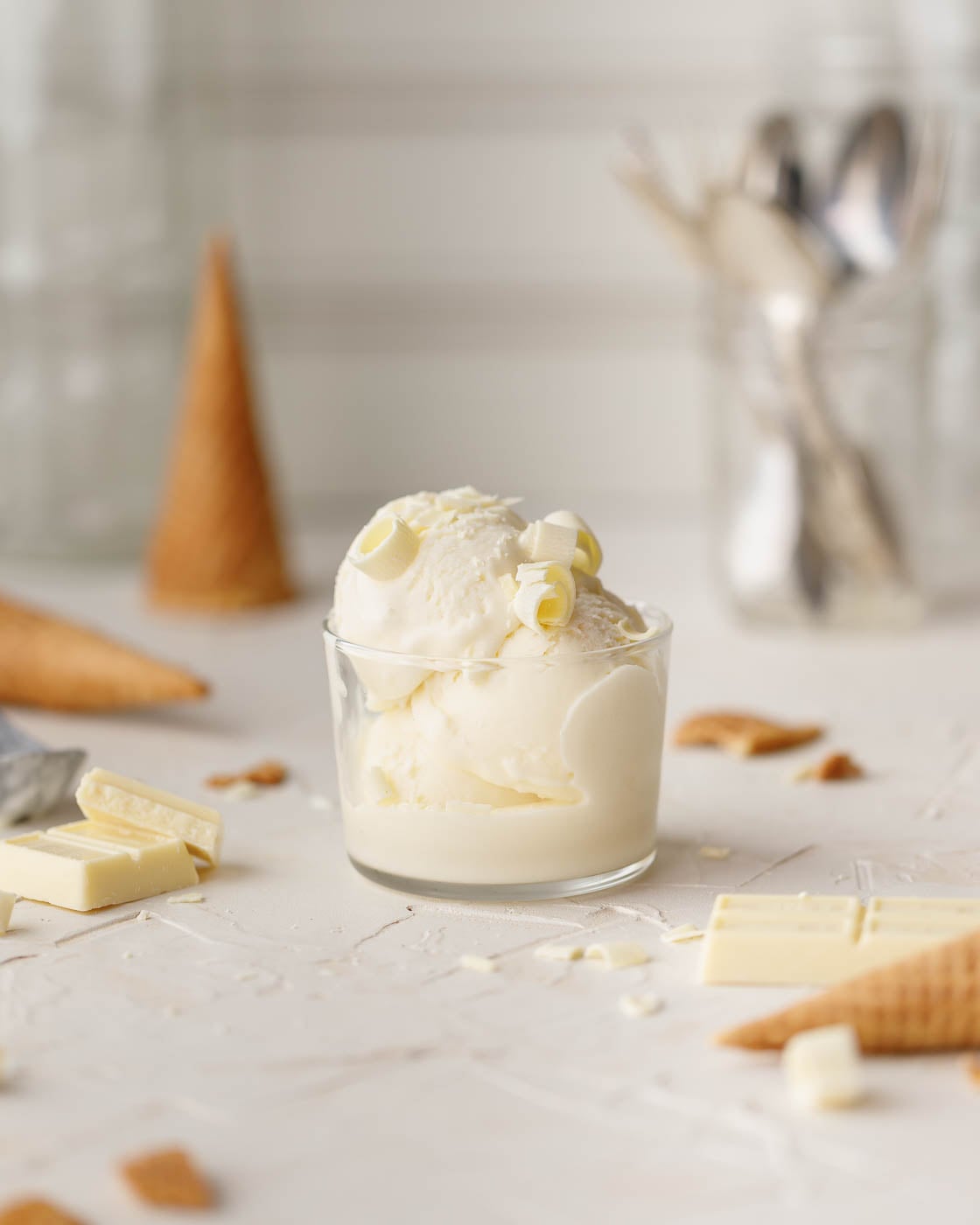 Homameda White Chocolate Ice Cream Recipe - Sweet Fix Baker