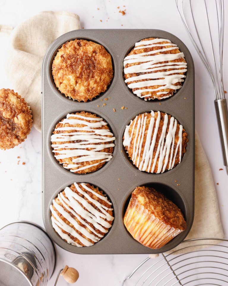 Cinnamon Roll Muffin Recipe - Sweet Fix Baker