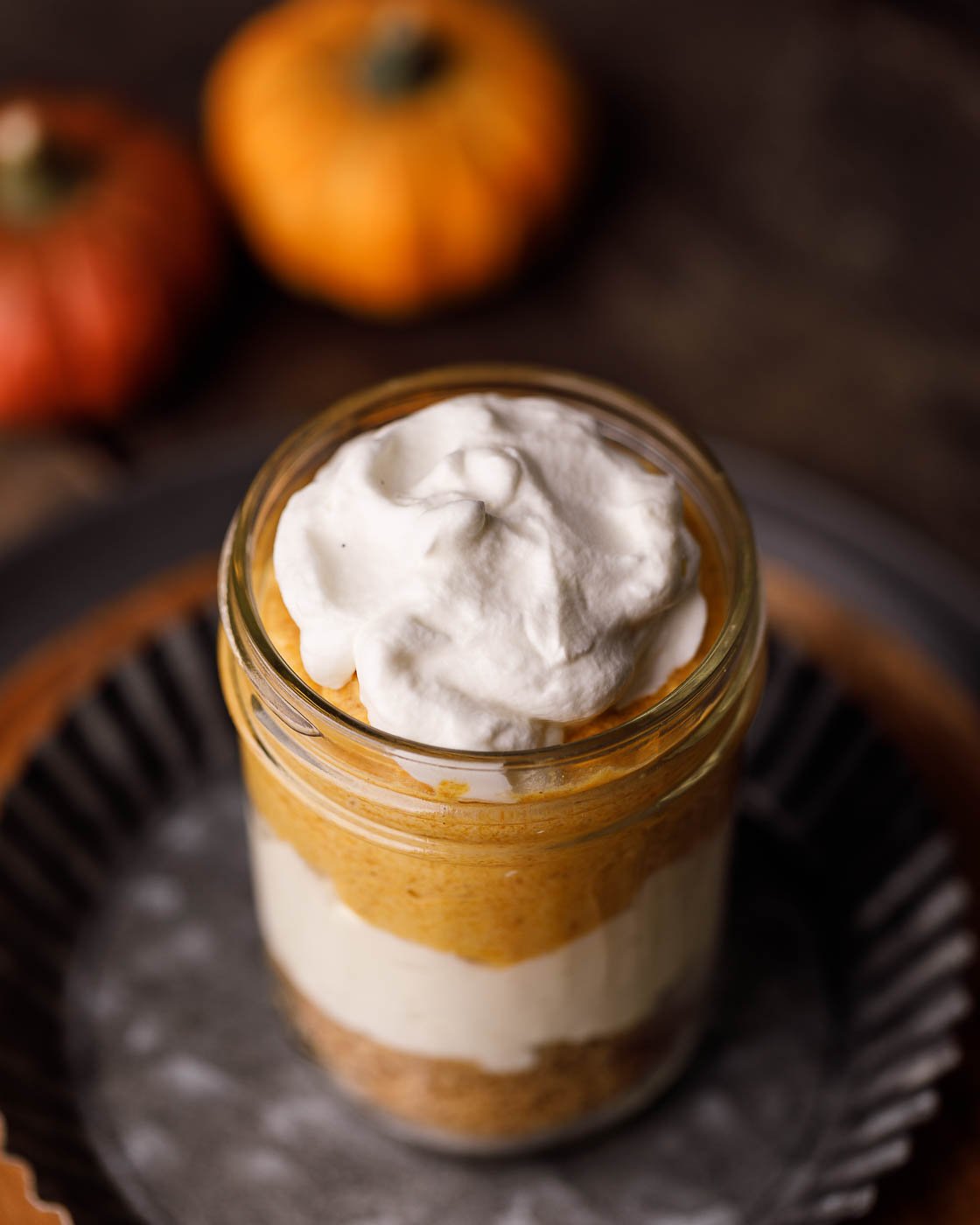 Easy No-bake Pumpkin Pie in a Cup Recipe - Sweet Fix Baker