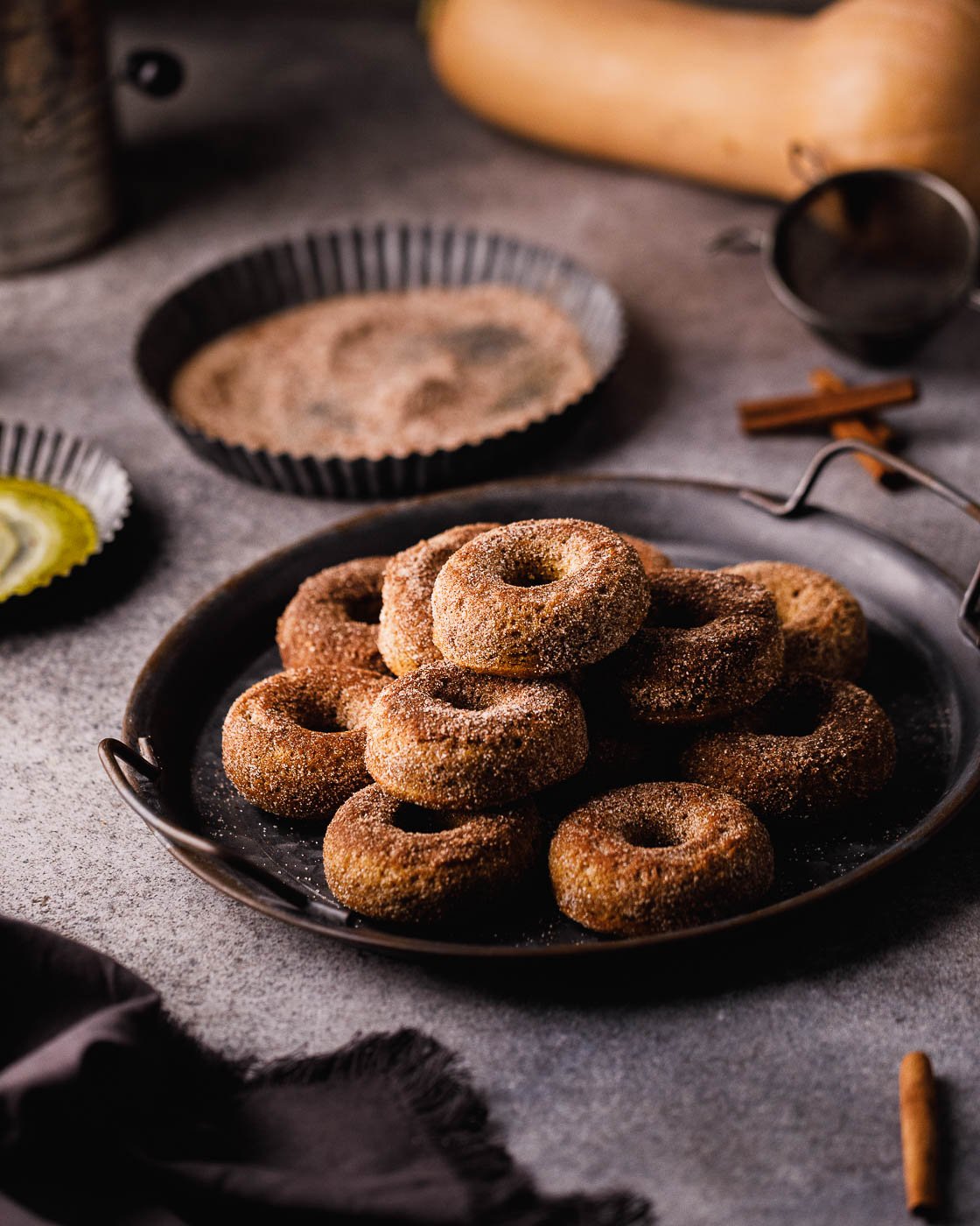 Easy Butternut Squash baked donut recipe - Sweet Fix Baker
