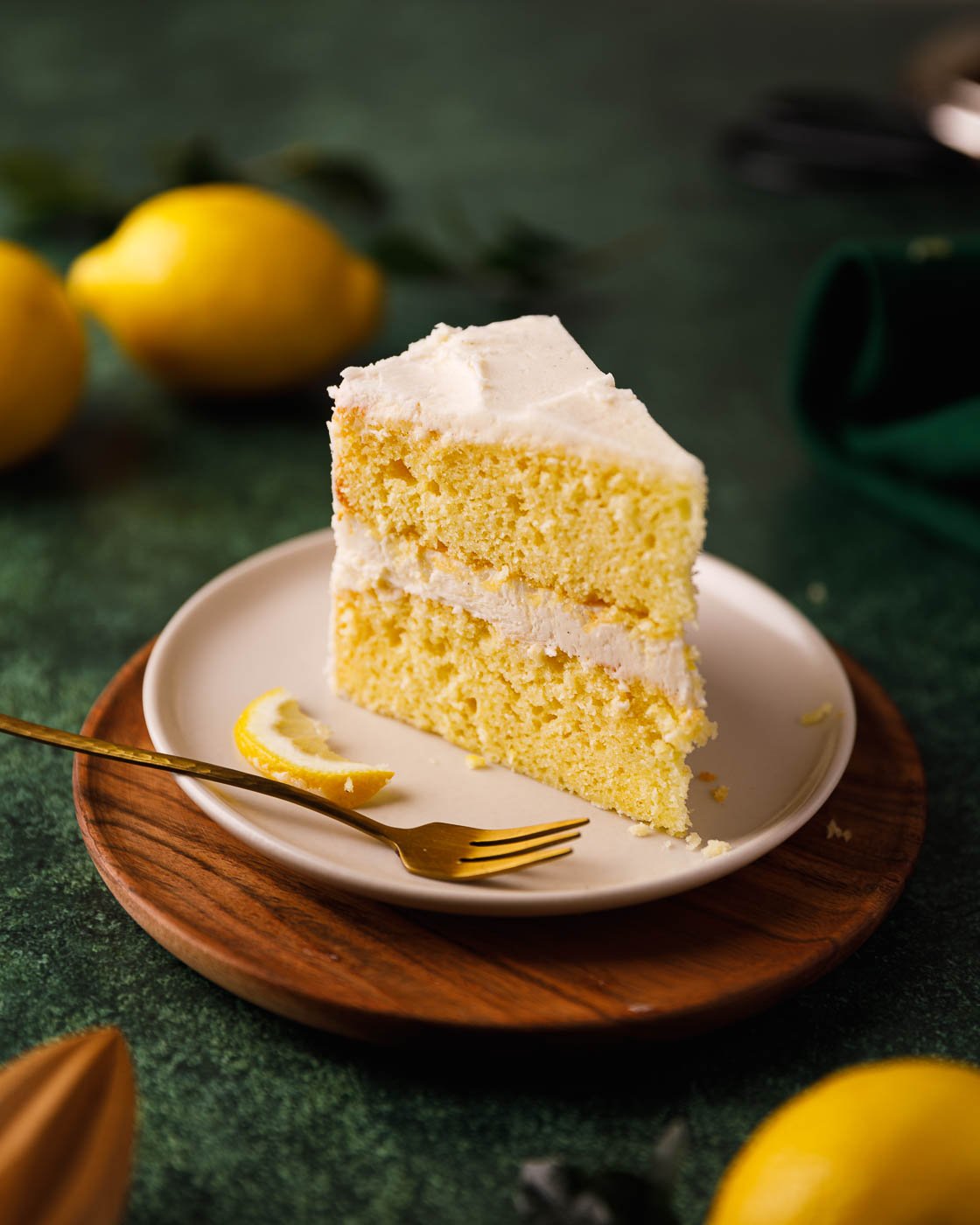 Easy Lemon Sponge Cake Recipe with Lemon Frosting - Sweet Fix Baker